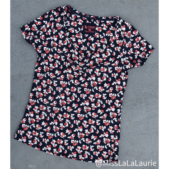 TU Genuine Premium Clothing | Tops | Adorable Ladybug Dark Navy Top ...